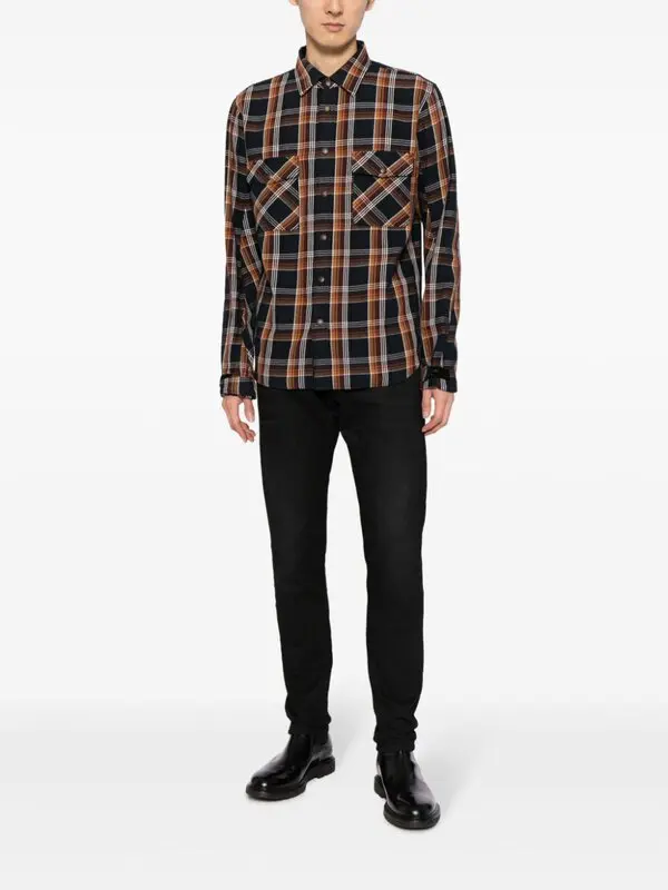 Rag & Bone Plaid-check Cotton Shirt