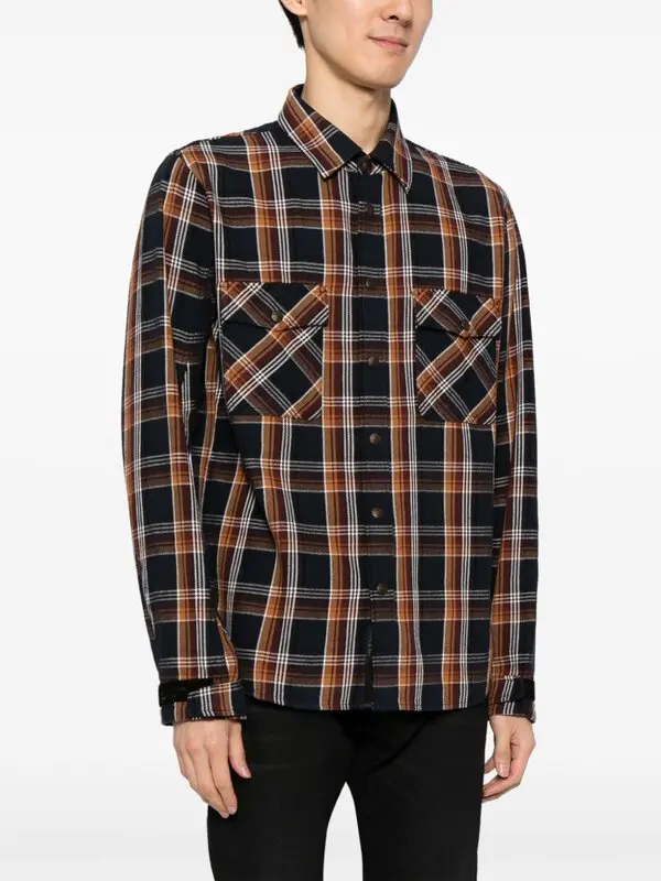 Rag & Bone Plaid-check Cotton Shirt