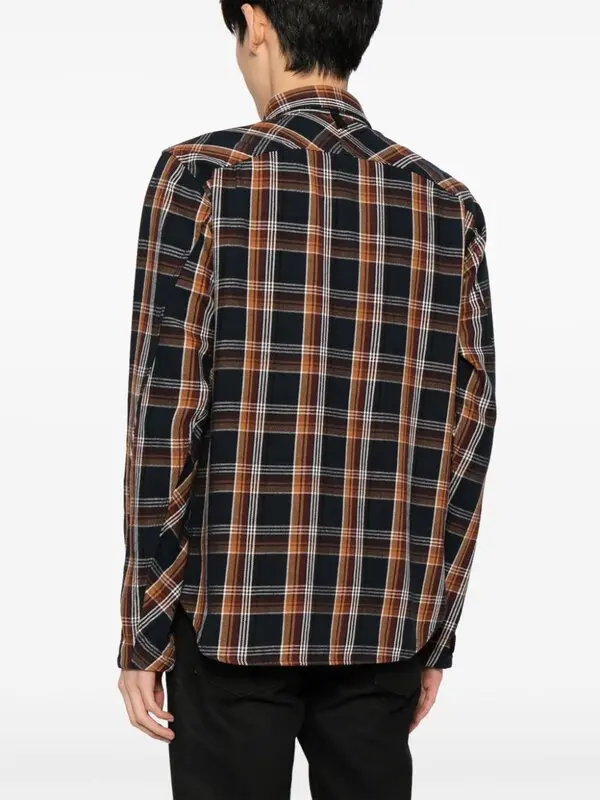 Rag & Bone Plaid-check Cotton Shirt