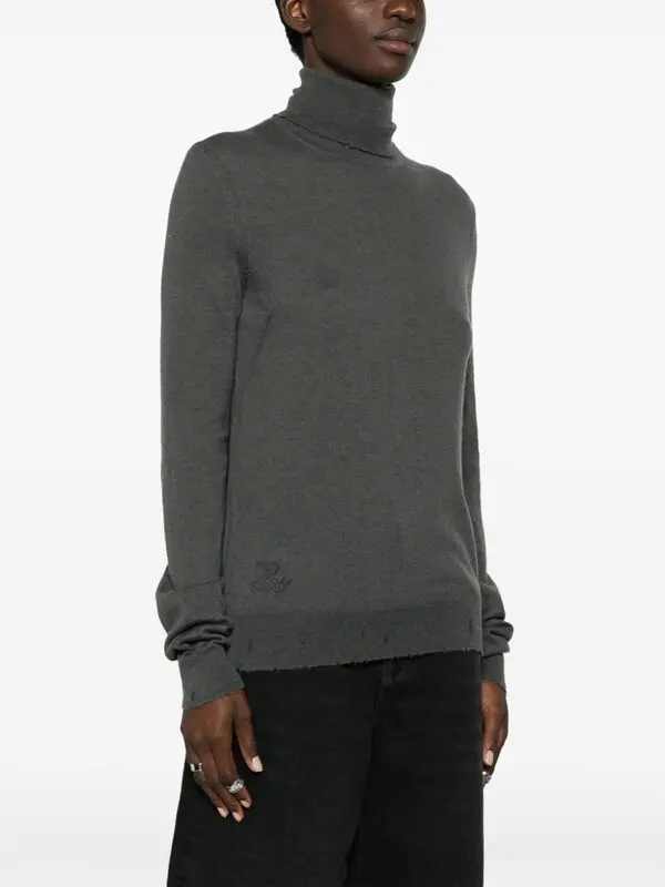 Zadig&Voltaire Distressed-effect Cashmere Jumper