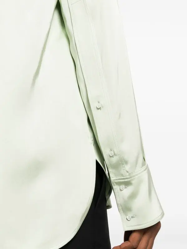 JIL SANDER Wrap Satin Shirt