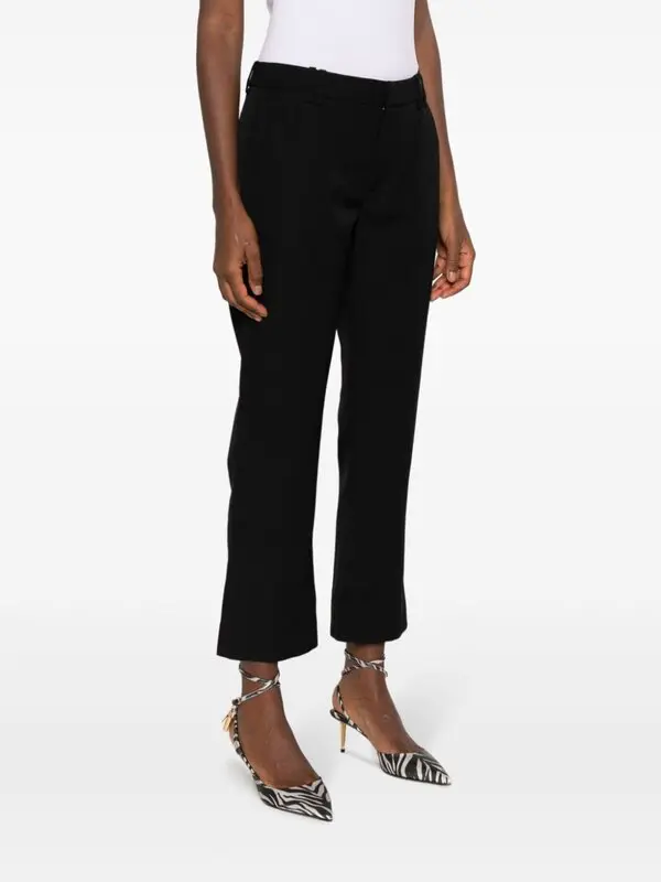Balmain Virgin Wool Cropped Trousers