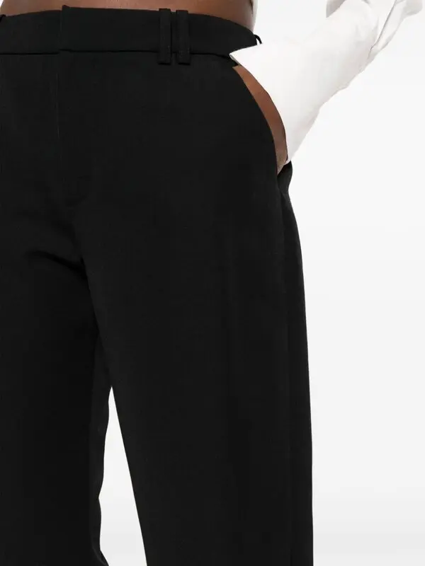 Balmain Virgin Wool Cropped Trousers