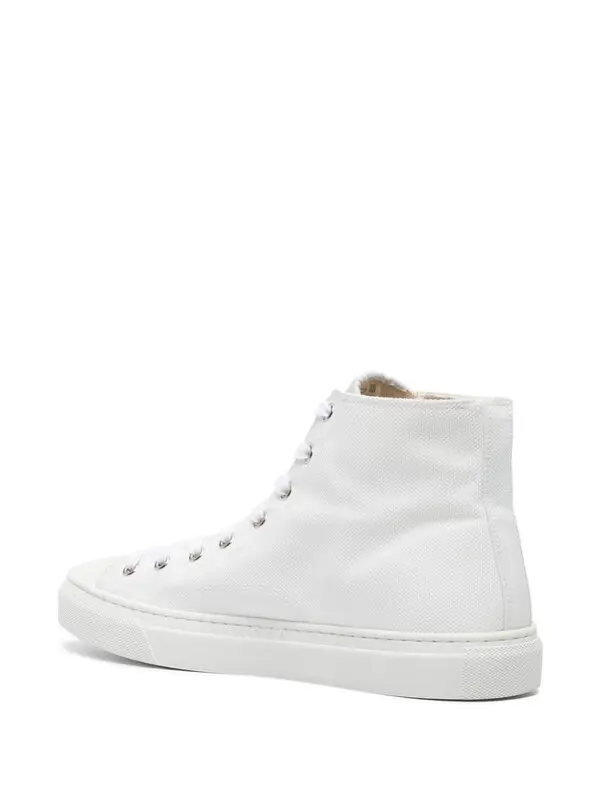 VIVIENNE WESTWOOD Plimsoll High-top Sneakers - White