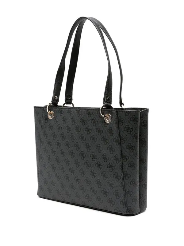 Guess Noelle Monogram-pattern Tote Bag