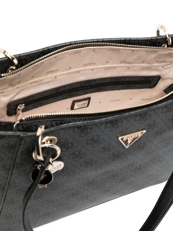 Guess Noelle Monogram-pattern Tote Bag