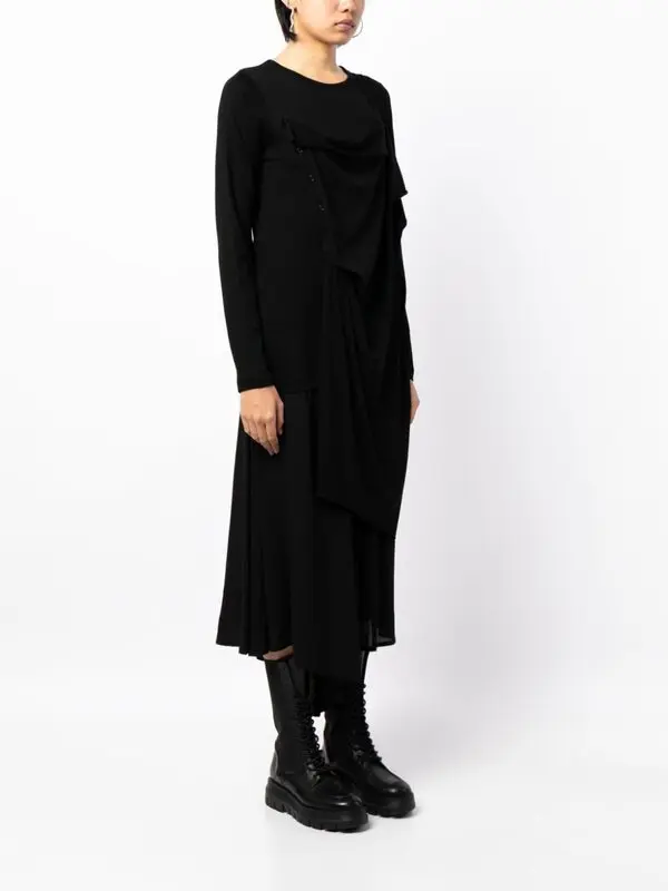 Yohji Yamamoto Asymmetric Cotton Top
