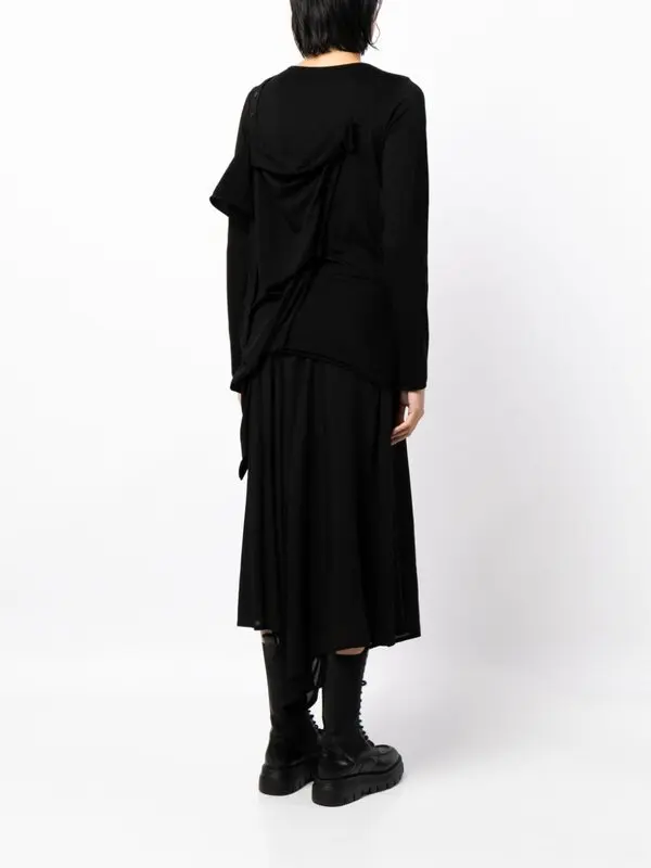 Yohji Yamamoto Asymmetric Cotton Top