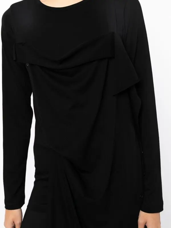 Yohji Yamamoto Asymmetric Cotton Top