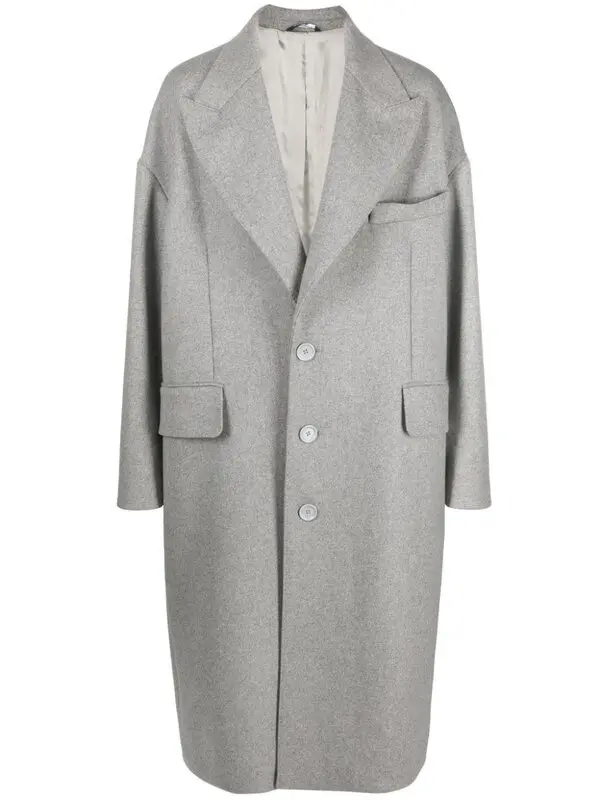 Dolce & Gabbana Single-breasted Coat - Grey