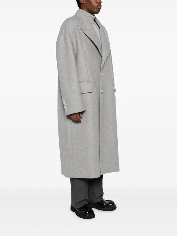 Dolce & Gabbana Single-breasted Coat - Grey