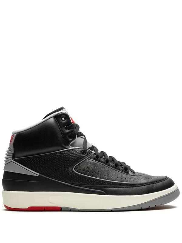 JORDAN Air 2 Cement Sneakers - Black