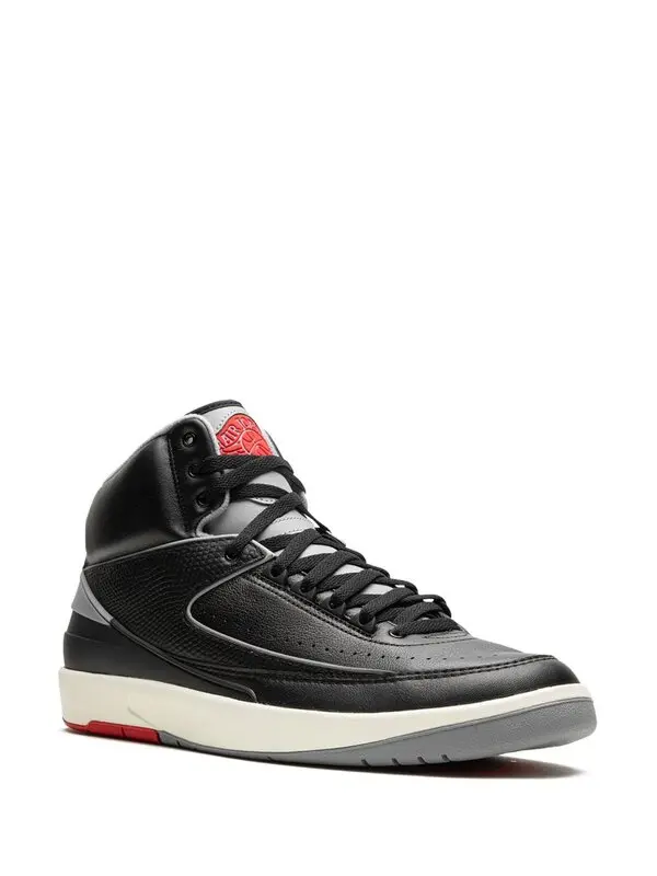JORDAN Air 2 Cement Sneakers - Black