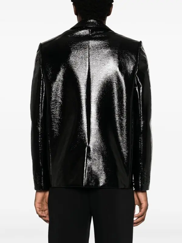 COURREGES Patent-finish Blazer