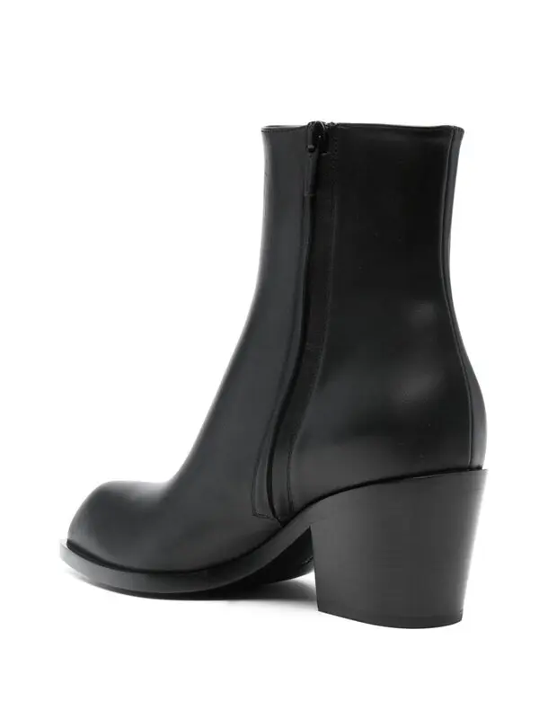 GIANVITO ROSSI Wednesday Leather Ankle Boots