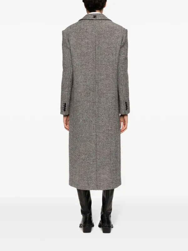 COURREGES Strap-detail Tailored Coat