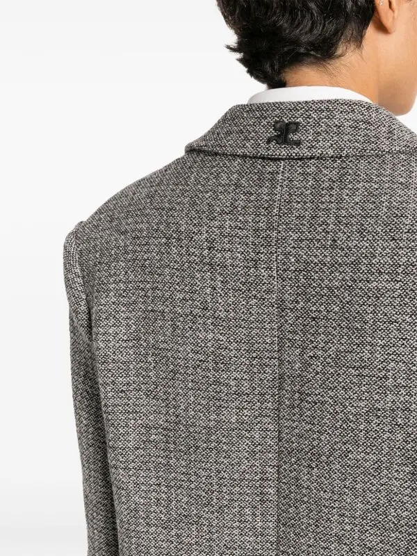 COURREGES Strap-detail Tailored Coat