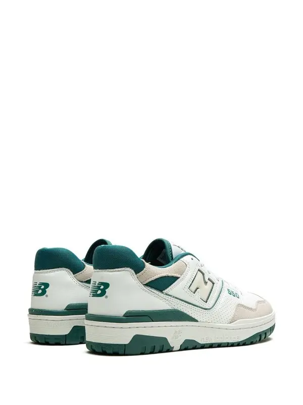 NEW BALANCE 550 Vintage Teal Sneakers - White
