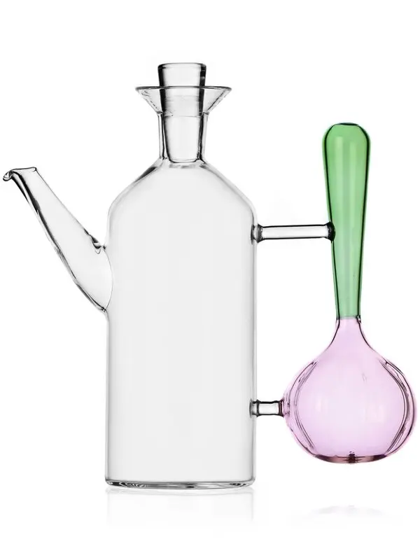 ICHENDORF MILANO Olive Oil Glass Dispenser - White