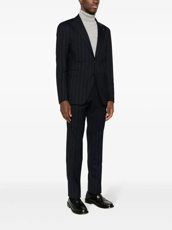 Tagliatore Pinstriped Single-breasted Suit
