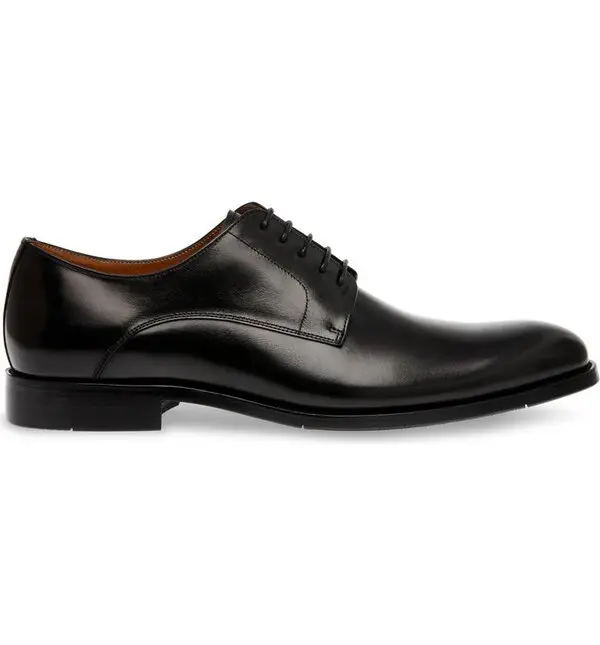 Steve Madden Daedric Derby - Black Leather