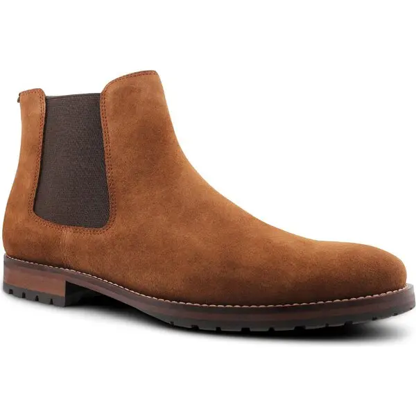 BLAKE MCKAY Davidson Chelsea Boot - Tobacco Suede