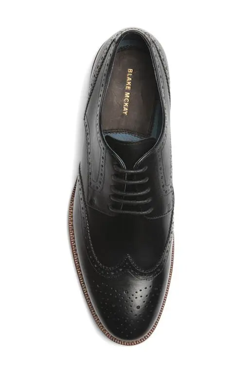 BLAKE MCKAY Marshall Wingtip Derby - Black
