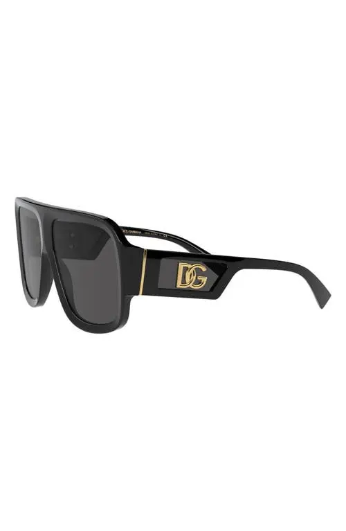 Dolce & Gabbana 58mm Square Sunglasses