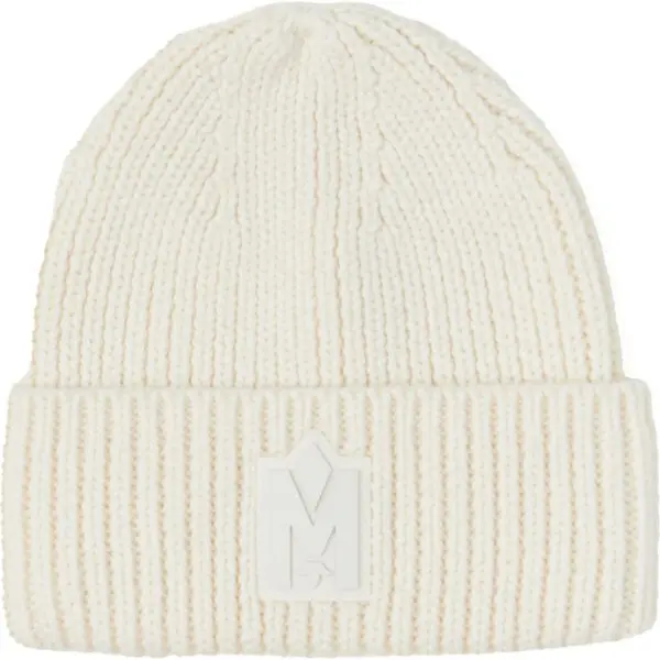 Mackage Wool Blend Cuff Beanie - Cream
