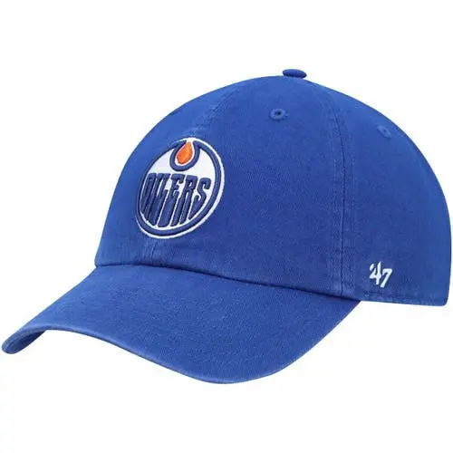 '47 Edmonton Oilers Clean Up Adjustable Hat