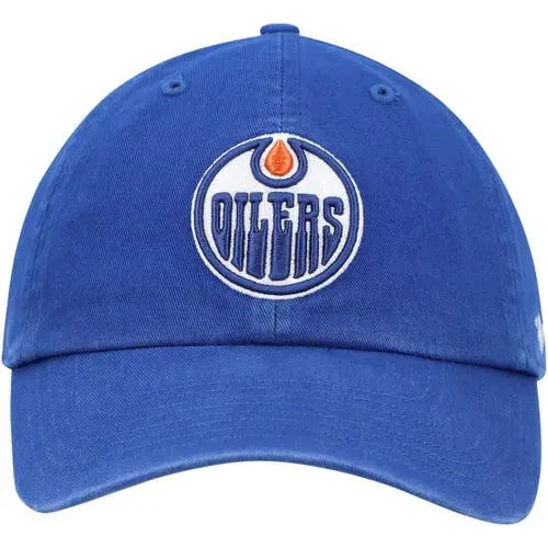 '47 Edmonton Oilers Clean Up Adjustable Hat