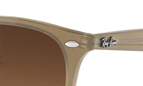 Ray-ban 53mm Gradient Phantos Sunglasses - Beige