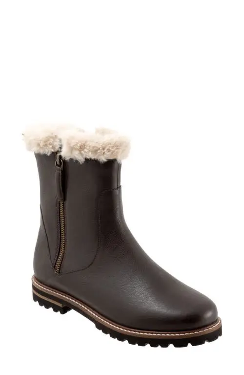 Trotters Forever Faux Shearling Trim Boots