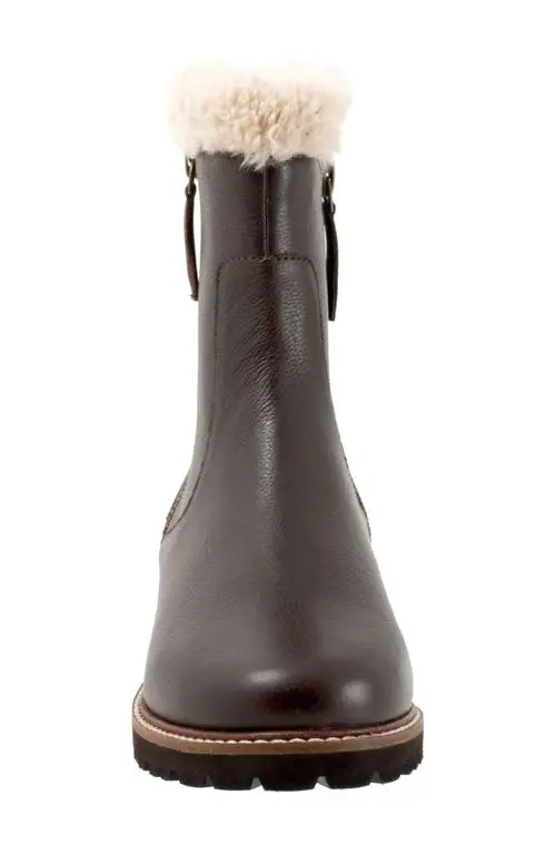 Trotters Forever Faux Shearling Trim Boots