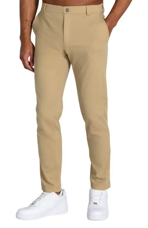 REDVANLY Bradley Pull-on Trousers - Bark