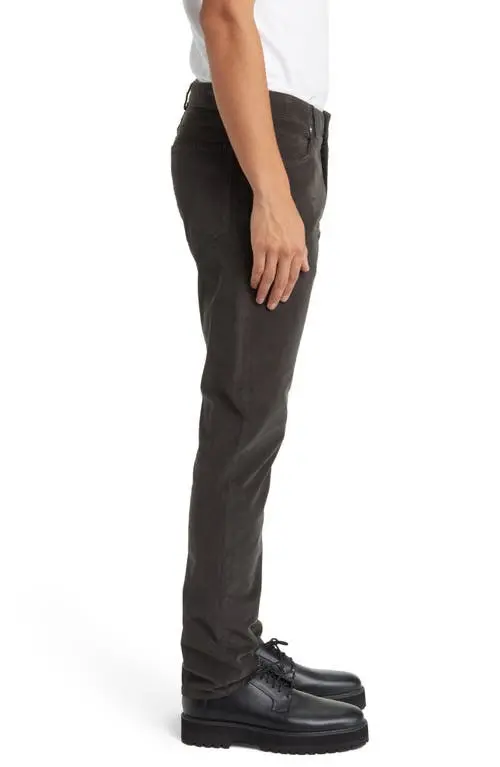 Closed Unity Slim-fit Cotton-blend Corduroy Pants - Charcoal
