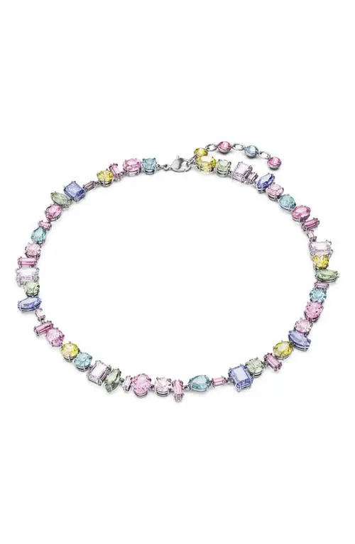 SWAROVSKI Gema Crystal Collar Necklace - Multicolored