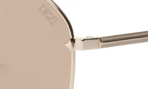 Dezi Blueprint Aviator Sunglasses - Gold/moss
