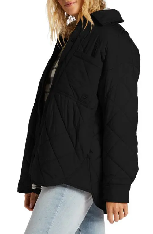 BILLABONG Transport Water Resistant Shacket - Black