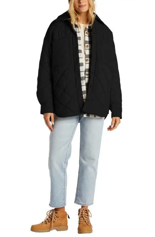 BILLABONG Transport Water Resistant Shacket - Black