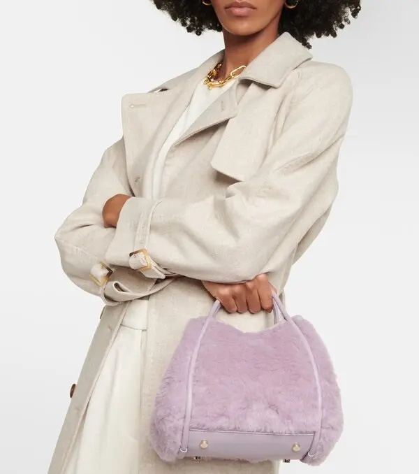 Max Mara Marine Small Teddy Tote Bag