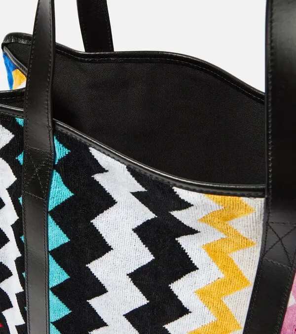 Missoni Cyrus Zigzag Tote Bag - Multicoloured