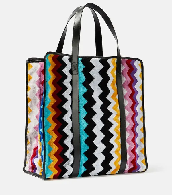 Missoni Cyrus Zigzag Tote Bag - Multicoloured