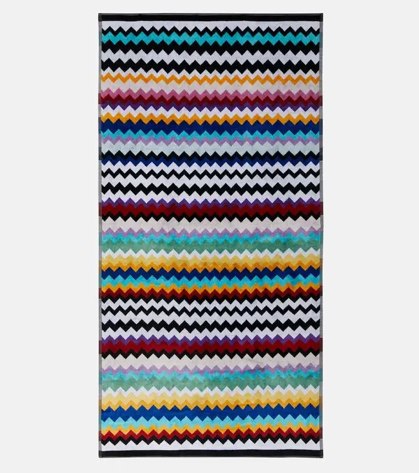 Missoni Cyrus Set Of 5 Zigzag Cotton Terry Towels - Multicoloured