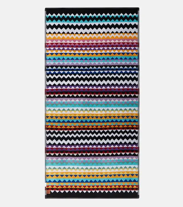 Missoni Cyrus Set Of 5 Zigzag Cotton Terry Towels - Multicoloured