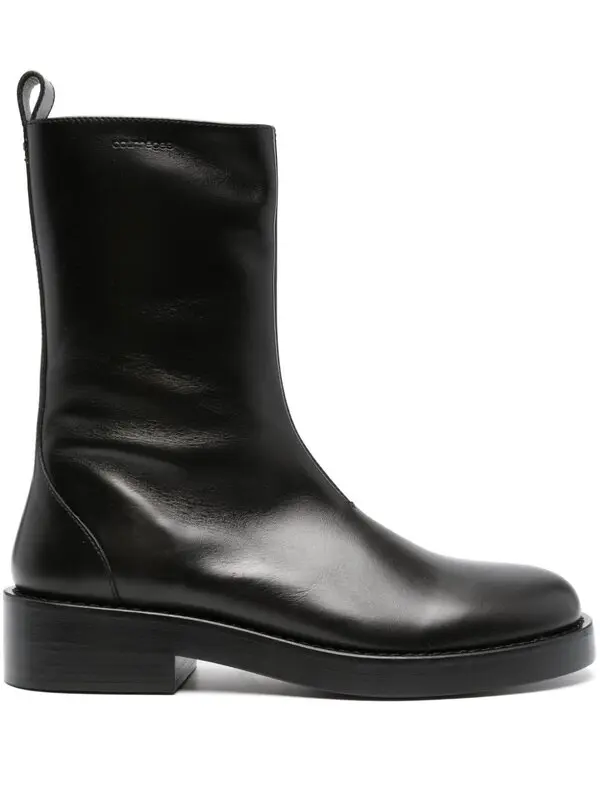 COURREGES Stretch Leather Boots