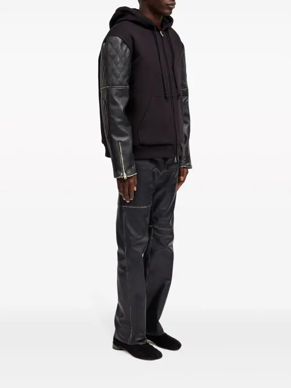 MAISON MARGIELA Zip-up Hooded Jacket