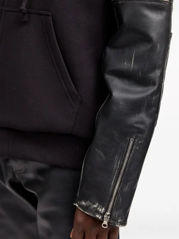 MAISON MARGIELA Zip-up Hooded Jacket