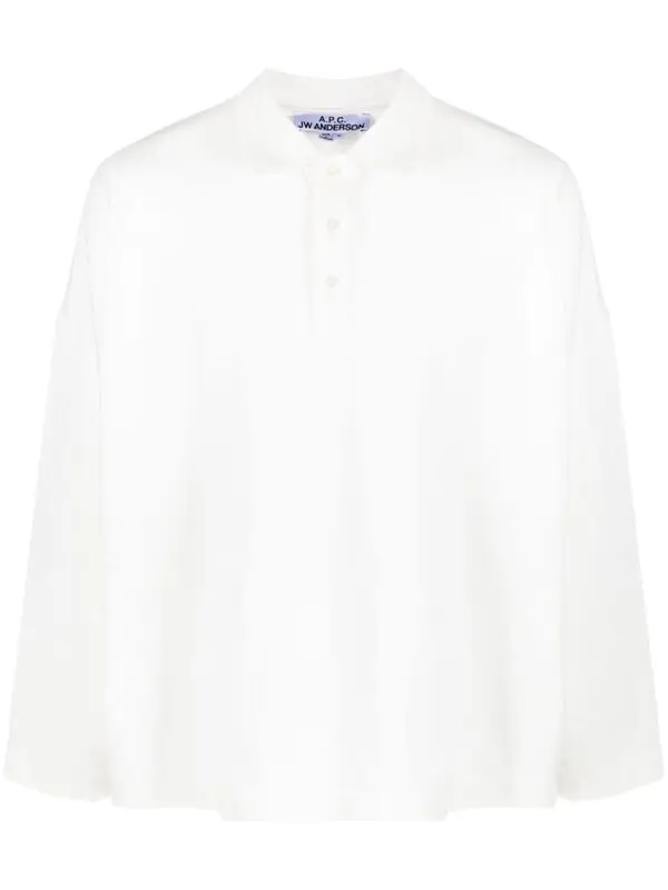 A.P.C. X Jw Anderson Poo Shirt In White - 57% Off | Editorialist