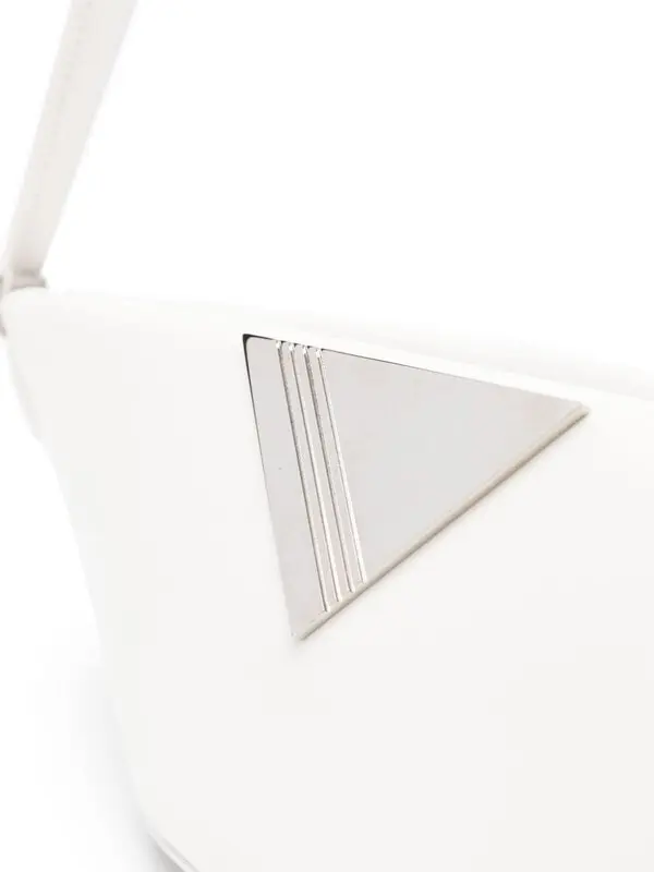 Attico Piccola Leather Shoulder Bag - White